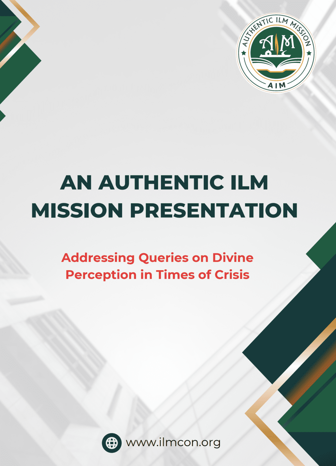 Divine Insights in Crisis: A Gaza Perspective | Authentic Ilm Mission